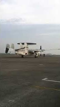 E-2C主翼展開 - YouTube