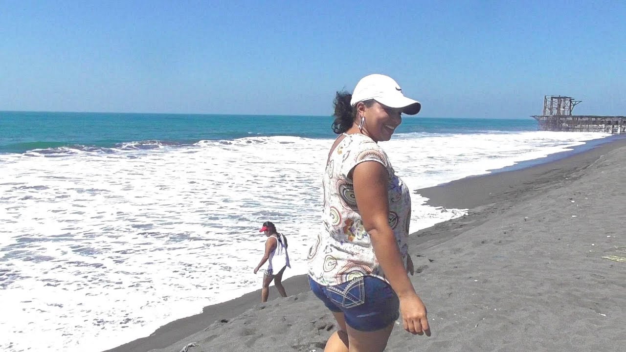Que Bonita Esta La Playa de Champerico Vamos a disfrutar Un Poco del ...