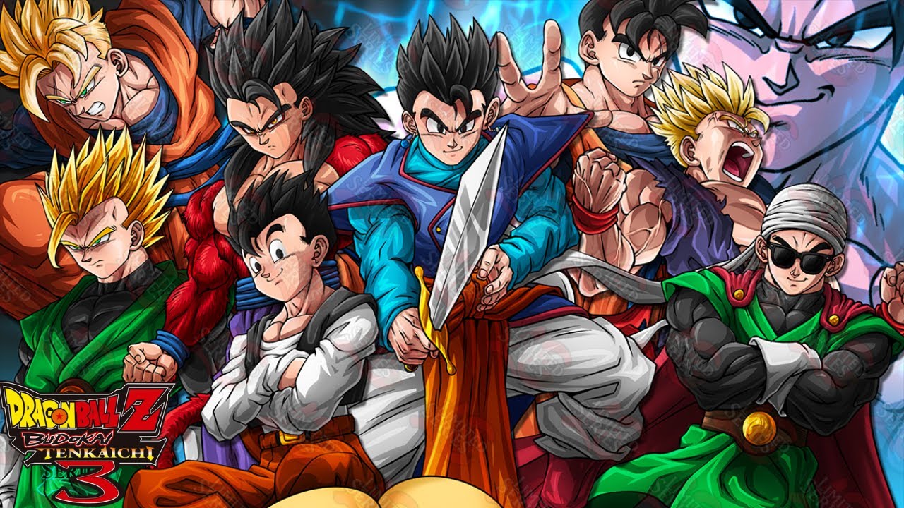 ALL GOHAN TRANSFORMATIONS - ULTIMATE DBZ BT3 - YouTube