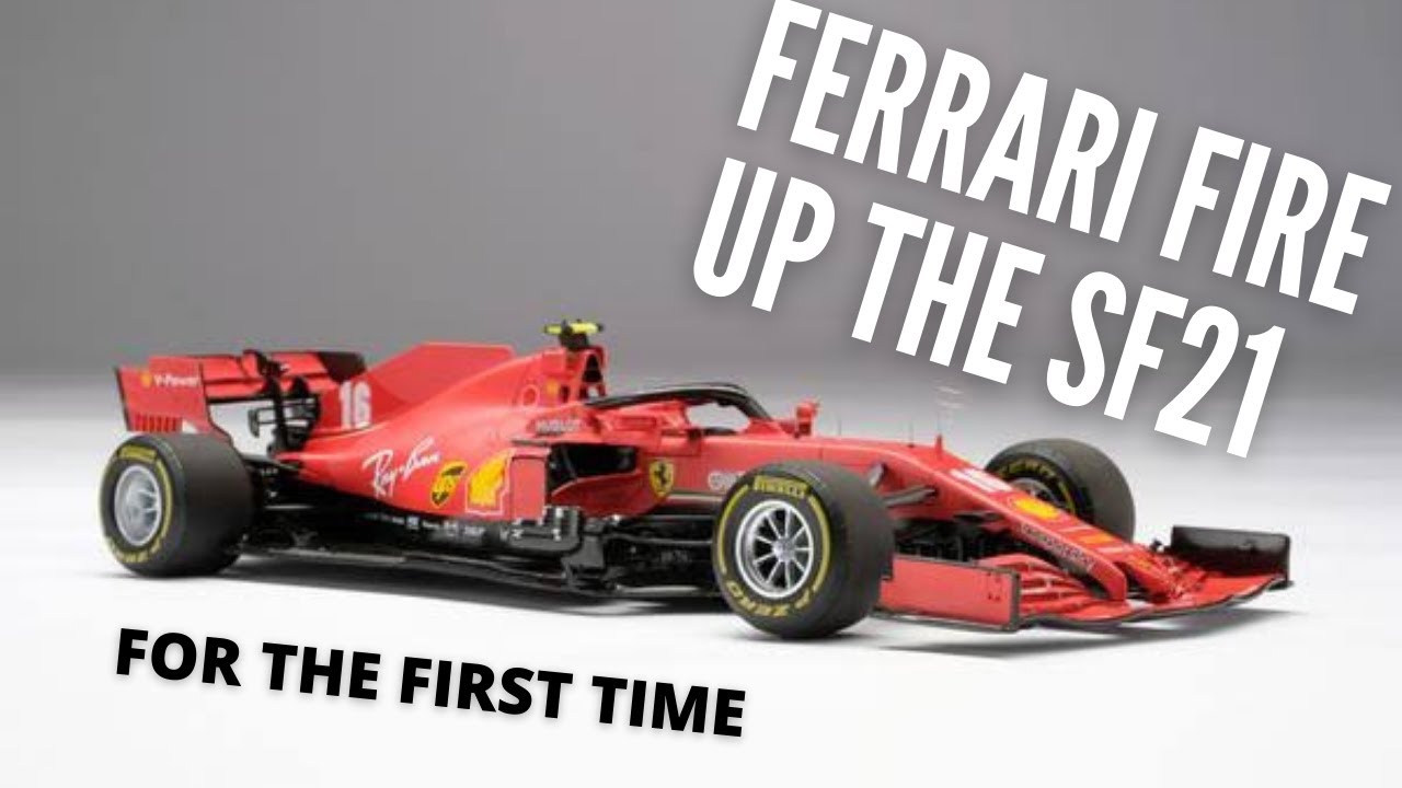 Scuderia Ferrari fire up their 2021 F1 car for the first time - YouTube
