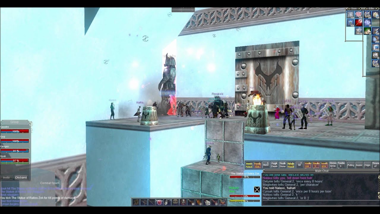 Everquest Statue of Rallos Zek Raid - YouTube