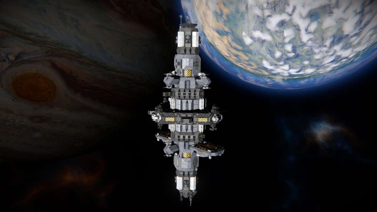 SCE Atlas Defence Station - Space Engineers Station Review - YouTube