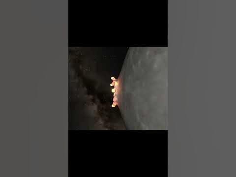 High Res Asteroid collision with the moon! (Over 2 Million Particles!) - YouTube
