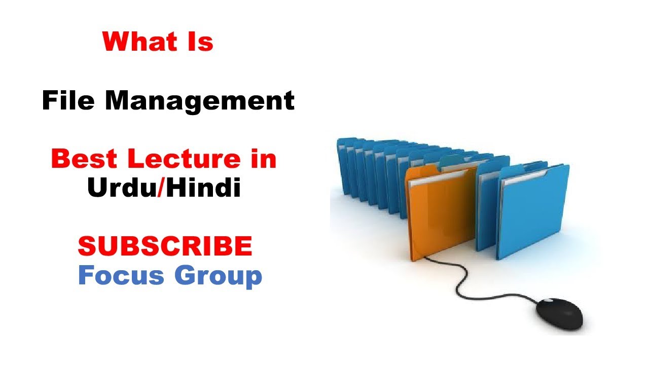 What is File Management || Computer Science || Lecture in Urdu/Hindi ...