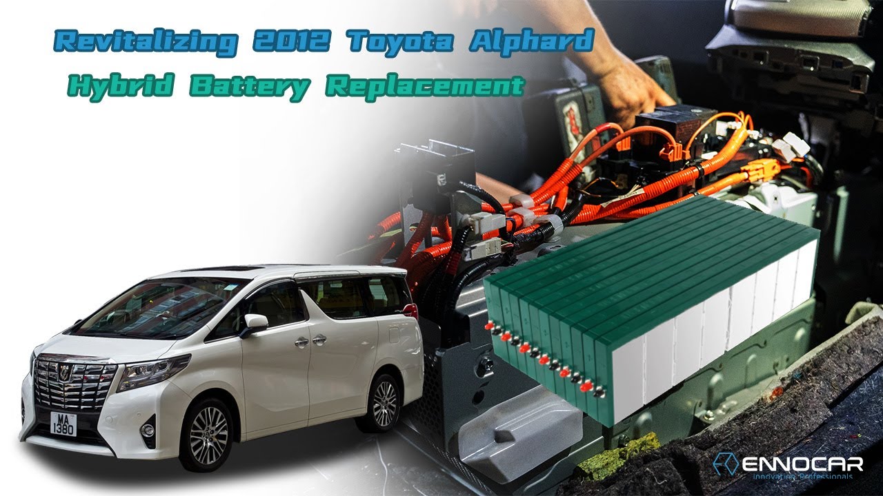 Toyota Alphard | EnnoCar Hybrid Battery Replacement Installation - YouTube