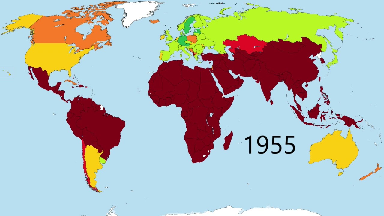 Map of Birth Rates over Time - YouTube