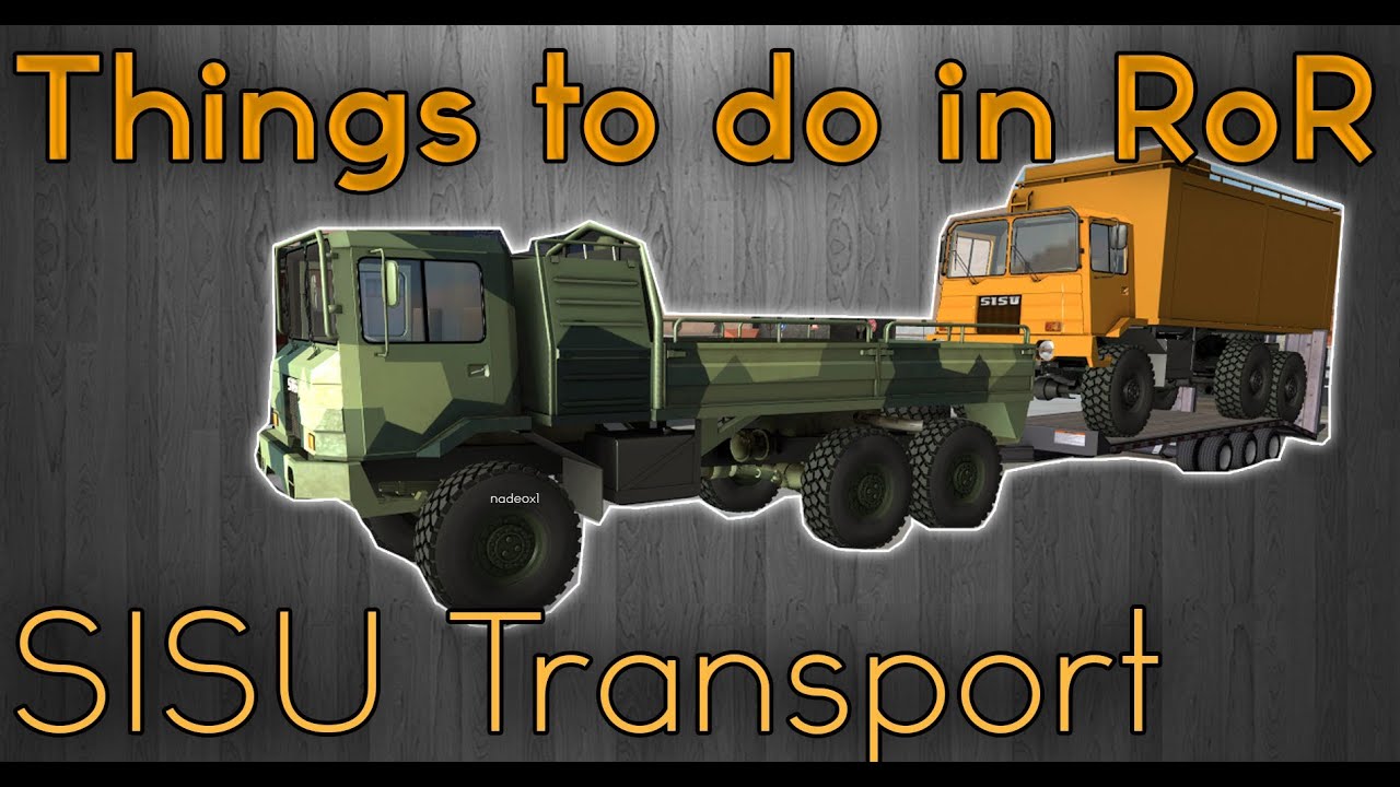 Things to do in RoR: Sisu Heavy Transport [HD] - YouTube