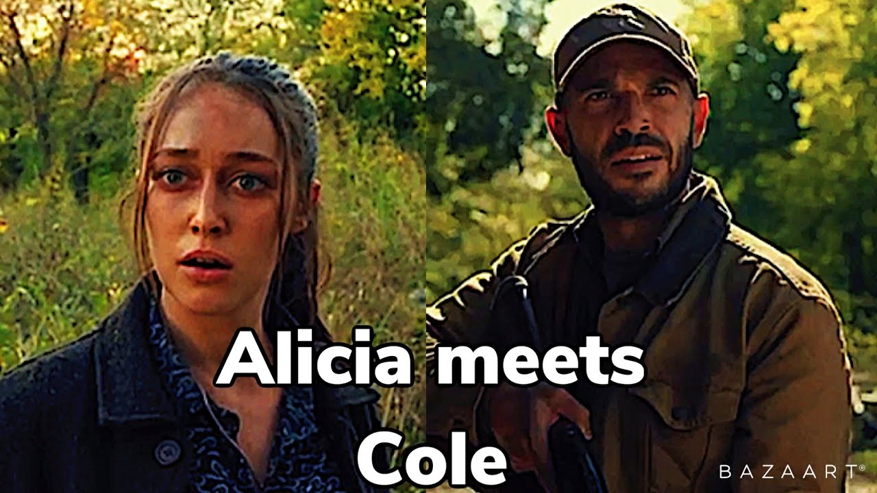 Alicia meets Cole/FTWD season 6 ep14 part 1 - YouTube