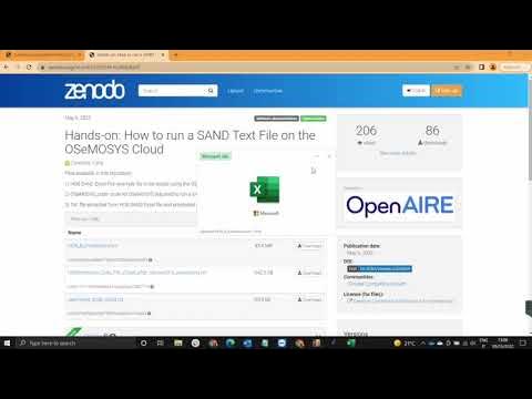Additional Tutorial OSeMOSYS & FlexTool: Installing and using ClicSAND 3.0 on Windows - YouTube