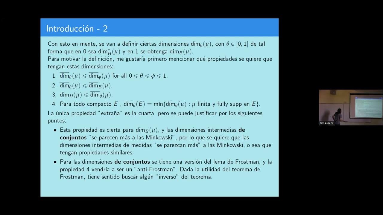 Jose Tejada en el Seminario de Analisis Funcional - YouTube