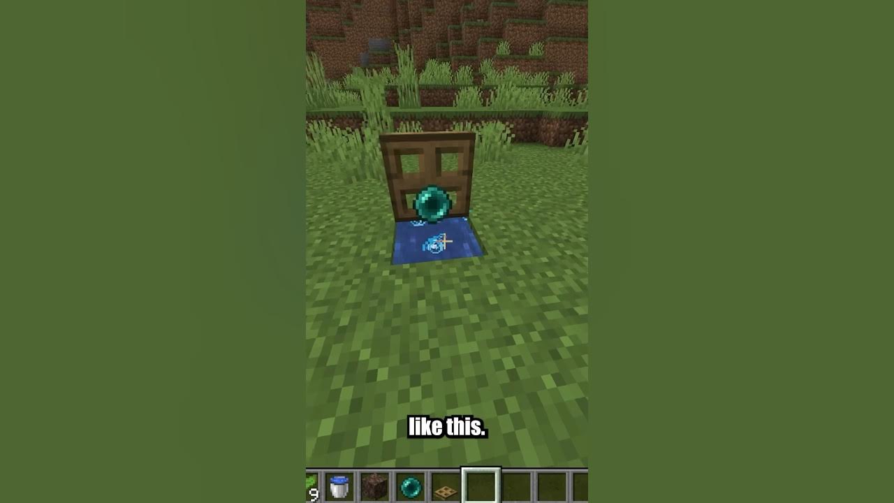 How To Make an Ender Pearl Stasis Chamber in Minecraft - YouTube