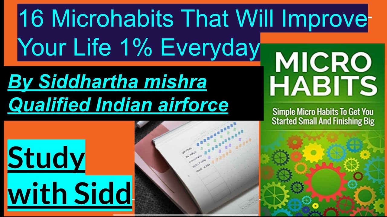 16 micro habits that improve your life 1%daily you follow these tips ...