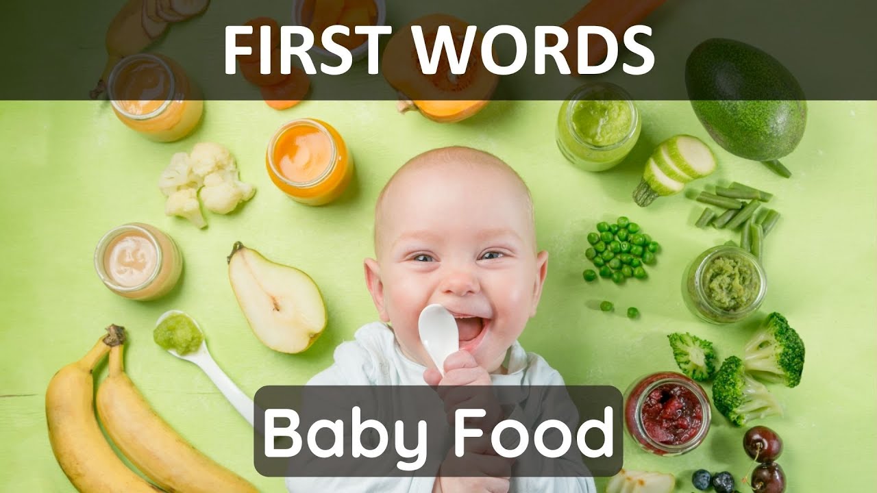 Baby's First Foods Flashcard Fun - YouTube