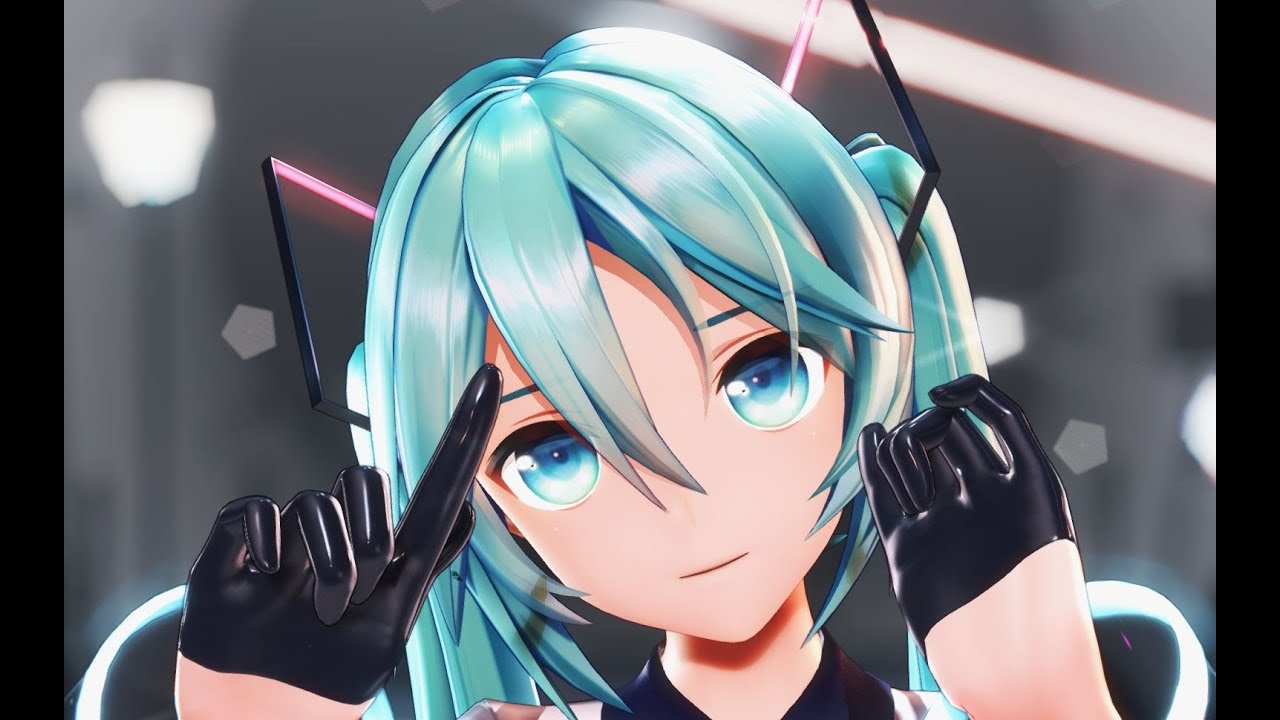 【VOCALOID MMD／4K／60FPS】Hatsune Miku【裏表ラバーズ】 - YouTube