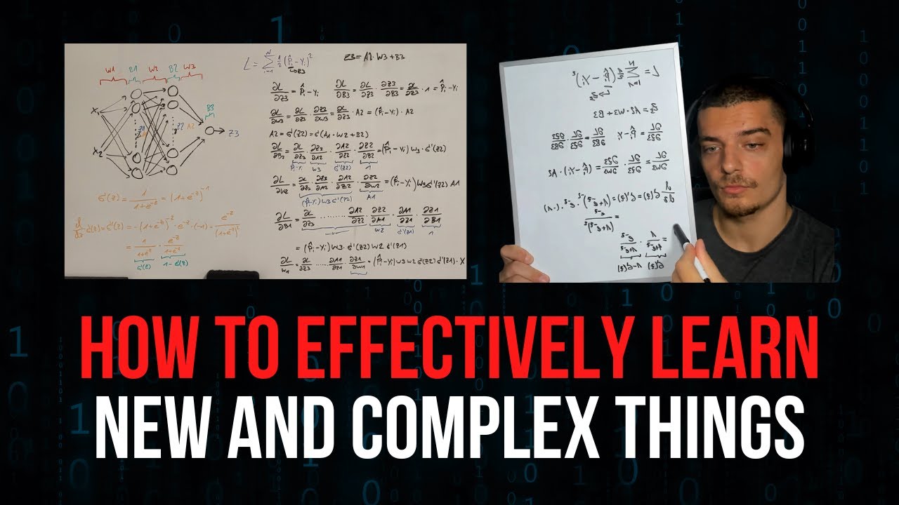 How To Effectively Learn Complex Things - YouTube