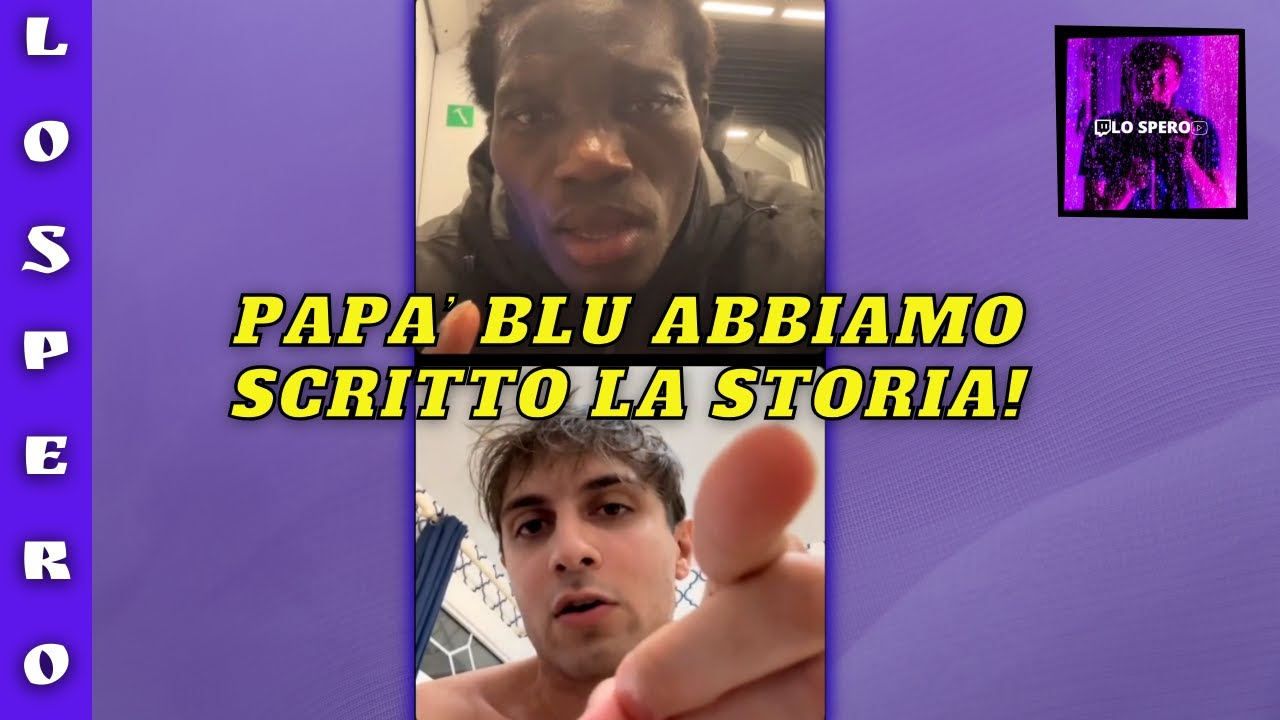 BLUR ENTRA NELLA LIVE DI GILBERT NANA CAMPIONE DEL MONDO IN PALLEGGI ...