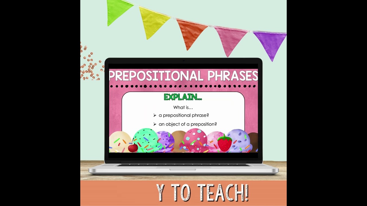 Prepositional Phrases Poster