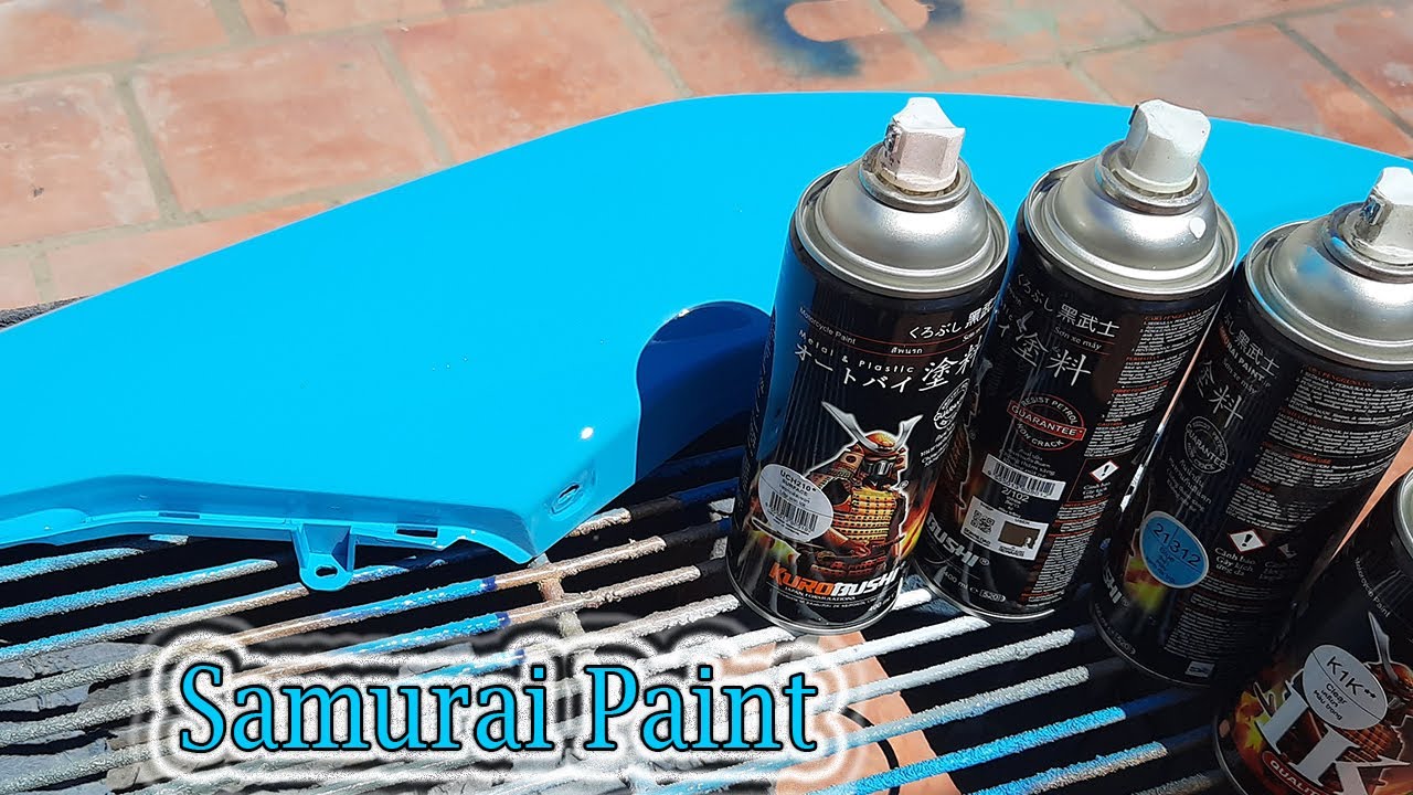 Samuraipaint Blue/312 - YouTube
