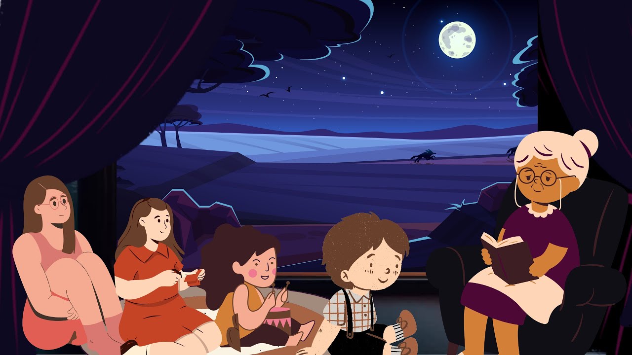 How the Moon Became Beautiful | Bedtime Stories fairytale - YouTube