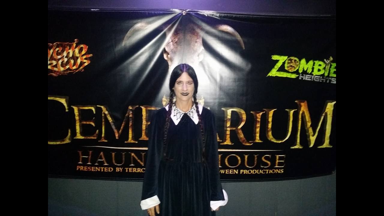 CEMETARIUM HAUNTED HOUSE - Scares Paranormal Radio Show Host - YouTube