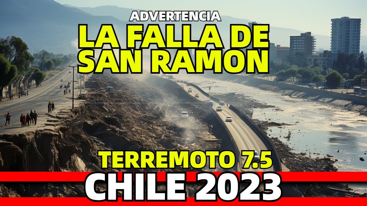 🔴ALERTA CHILE, LA FALLA DE SAN RAMON PONE EN RIESGO LA CAPITAL DE UN ...