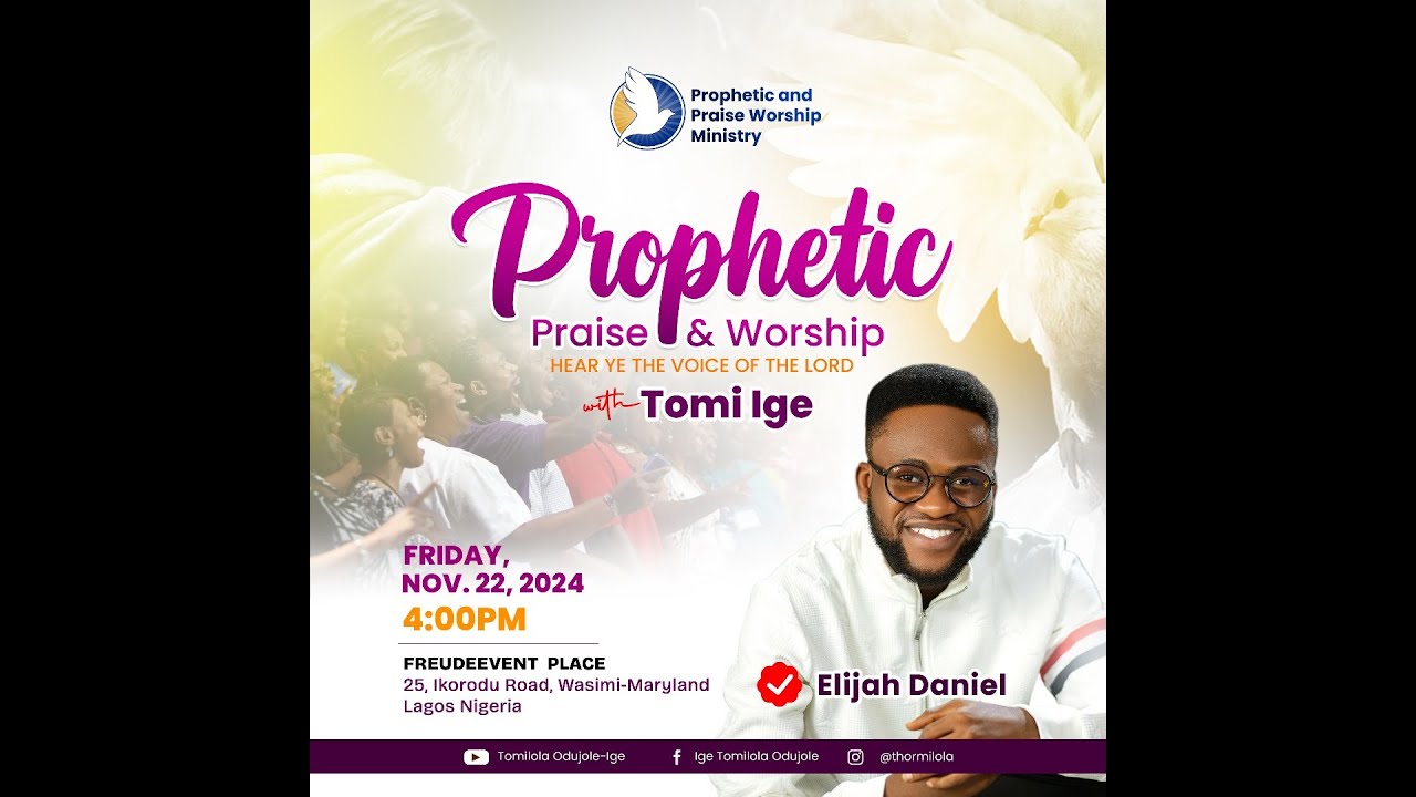 2024 PROPHETIC WORSHIP With ELIJAH DANIEL - YouTube