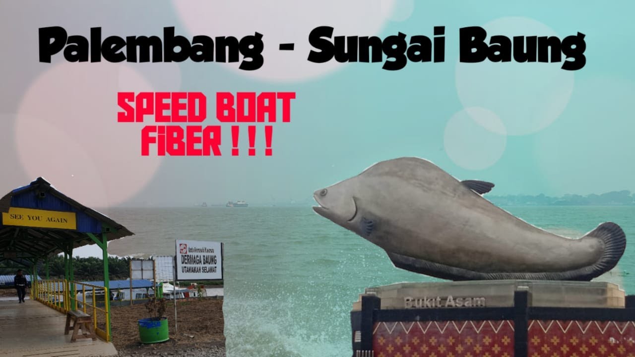 Nyobain Speed Boat Fiber PT. OKI Pulp & Paper - YouTube