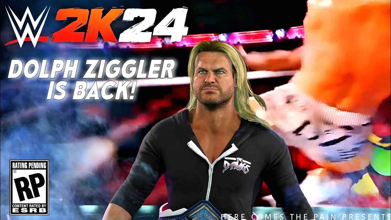 WWE2K24 Dolph Ziggler w/ Graphics Pack & Theme | New Updated WWE 2K24 ...