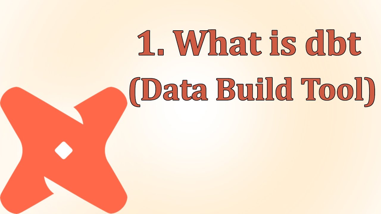 1. What is dbt Data Build Tool - YouTube