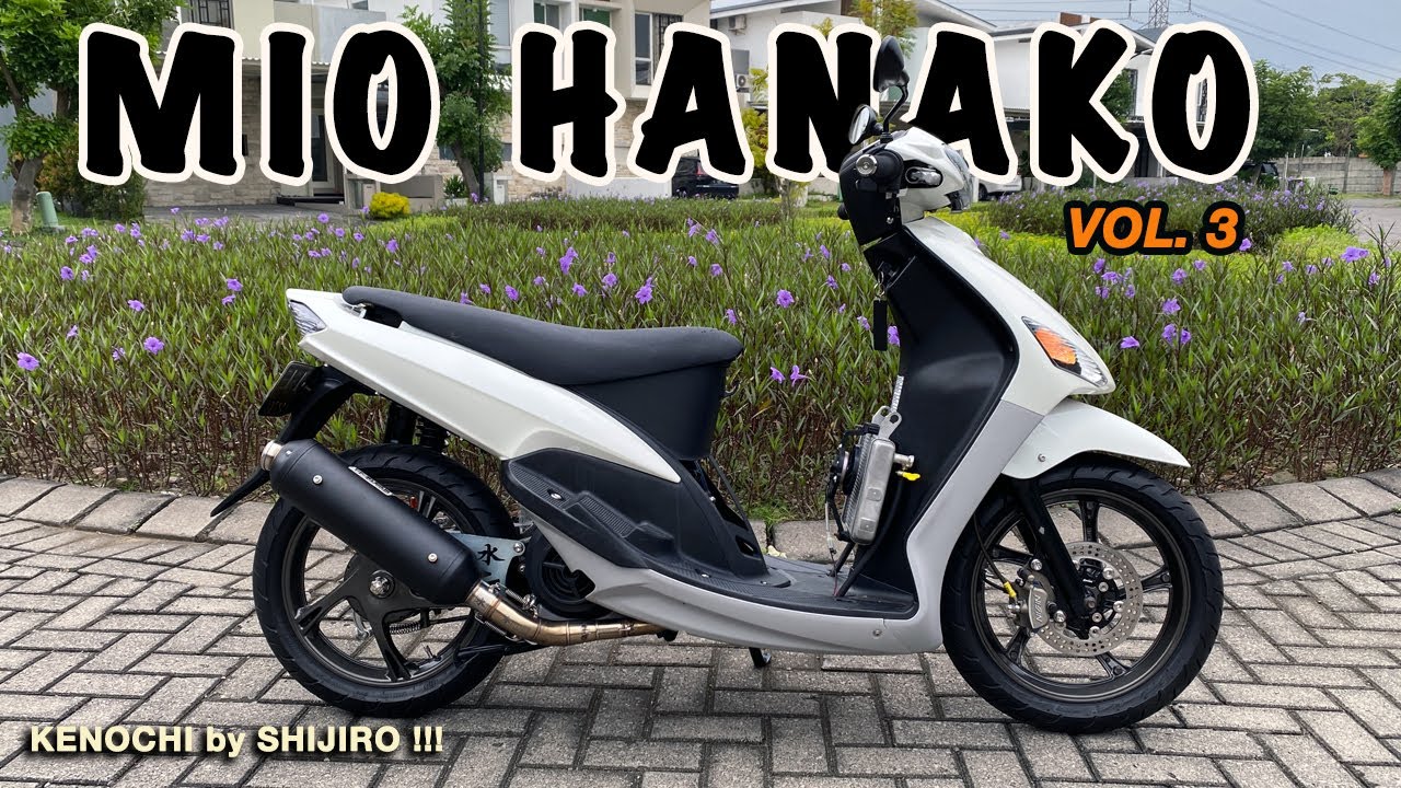 PASANG KNALPOT SHIJIRO KENOCHI K3 - MIO 200CC - YouTube