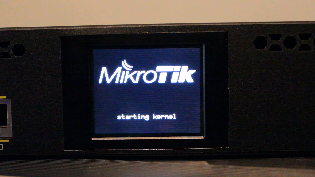 Mikrotik RouterBoard 3011 Boot - RB3011UiAS-RM - YouTube