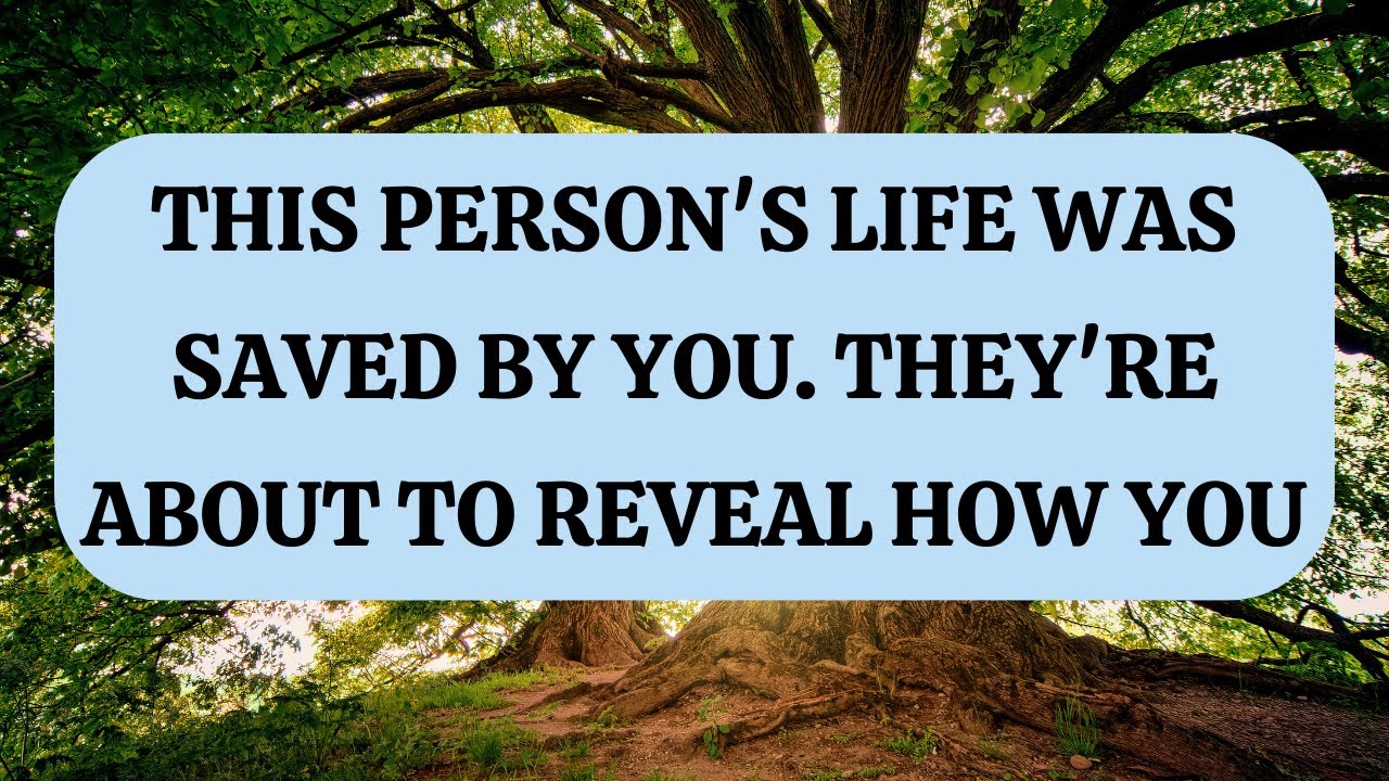 Angels Say : THIS PERSON'S LIFE WAS SAVED BY YOU.💌 Jesus Message 1111 ...