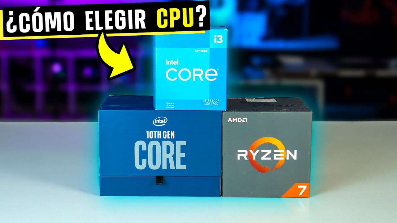 ¿Qué es un CPU y como elegirlo? - YouTube