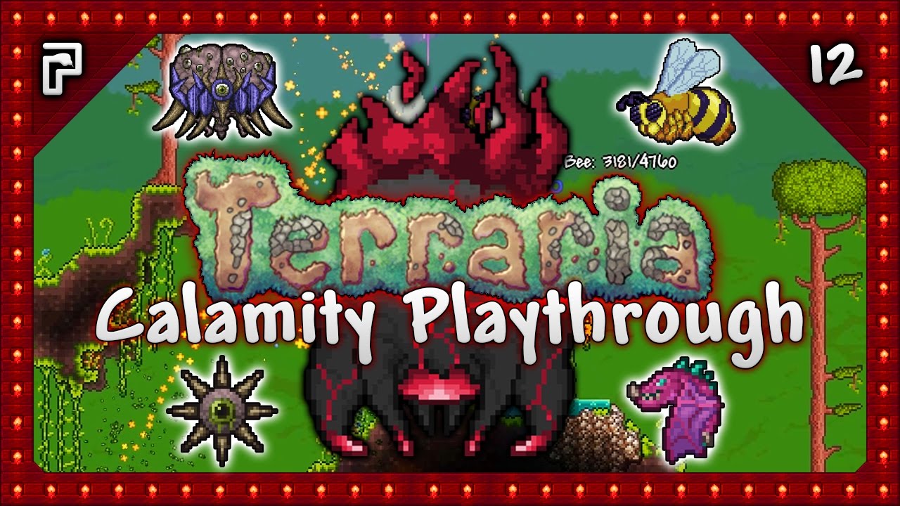 🌳 A Day Of Boss Battles & Old One's Army! | Terraria 1.3.4 Calamity Mod ...