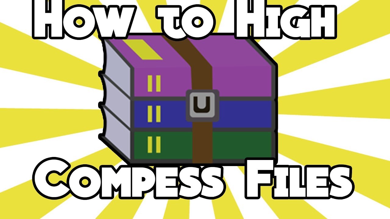 How To Highly Compress Files [50 GB to 10GB] - Secret Revealed! - YouTube