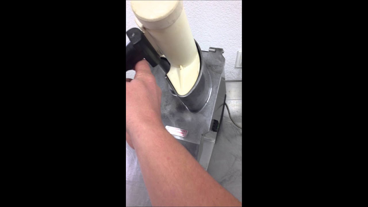 Hobart VPU Gemüseschneidemaschine Testlauf ebay 181225761616 - YouTube