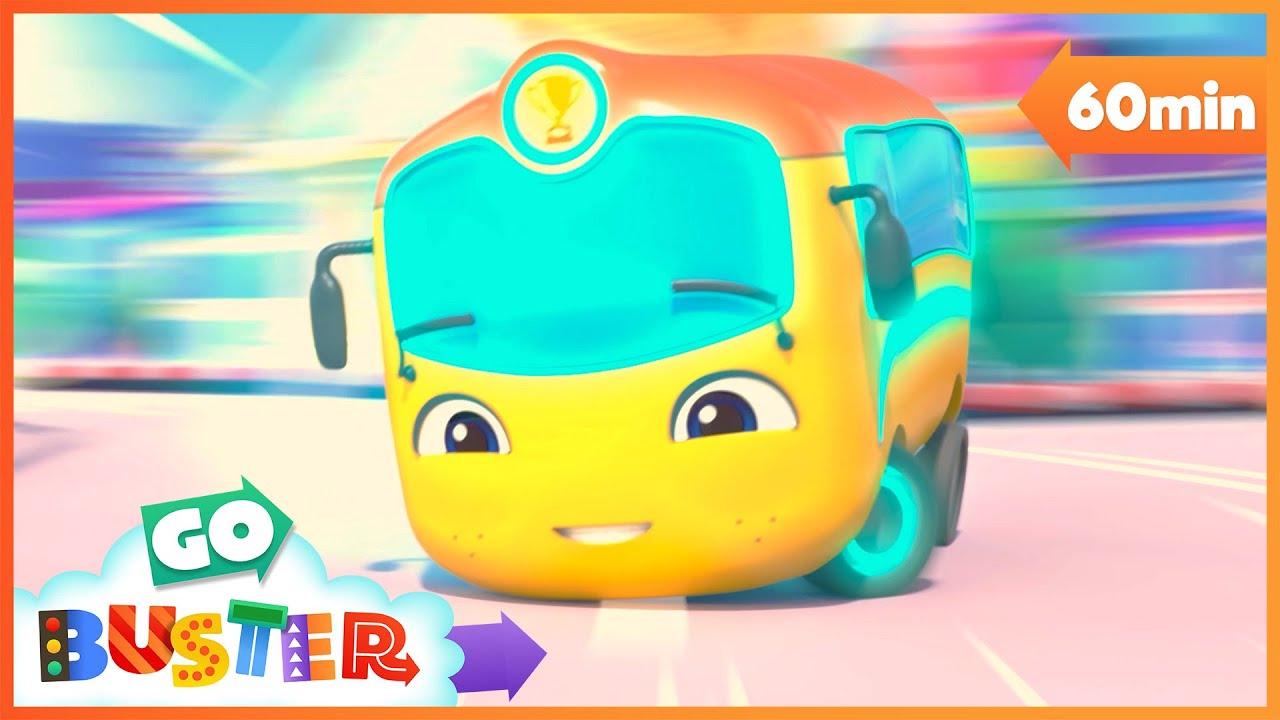 The Turbo Charged Bus | Go Buster's Adventures | Kids Cartoons - YouTube