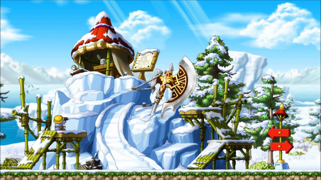 [MapleStory BGM] Rien Village - YouTube