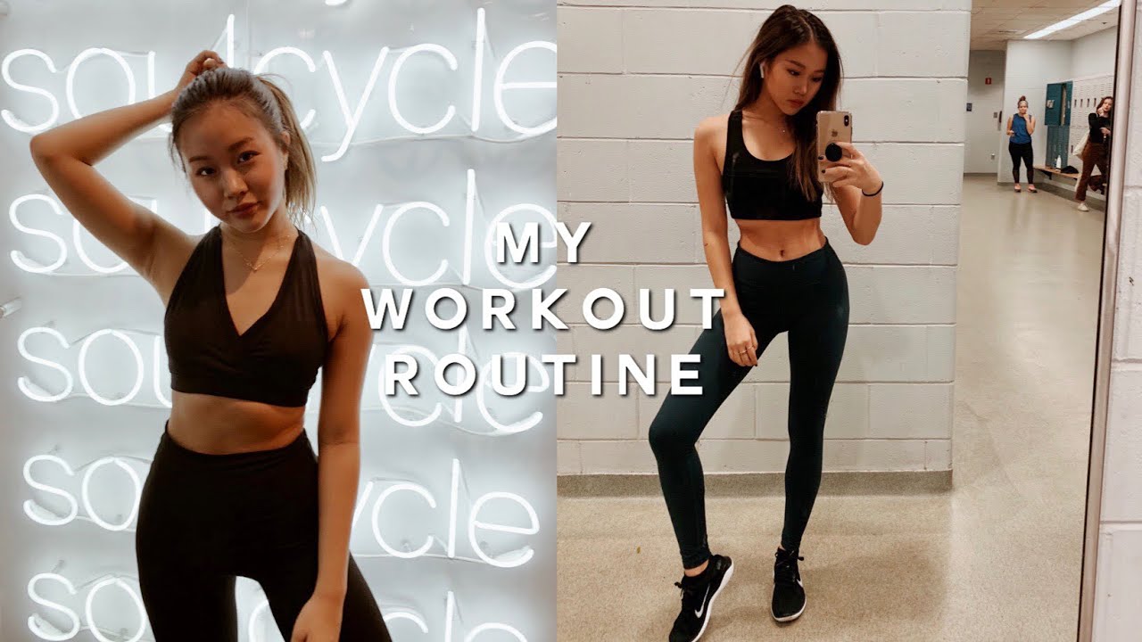 VLOG | HOW I STAY FIT IN COLLEGE // MY WORKOUT ROUTINE - YouTube