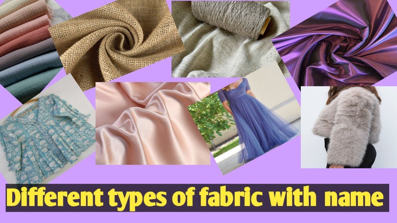 Different types of fabric with name||fabric names||@Ss_creations-g6z ...