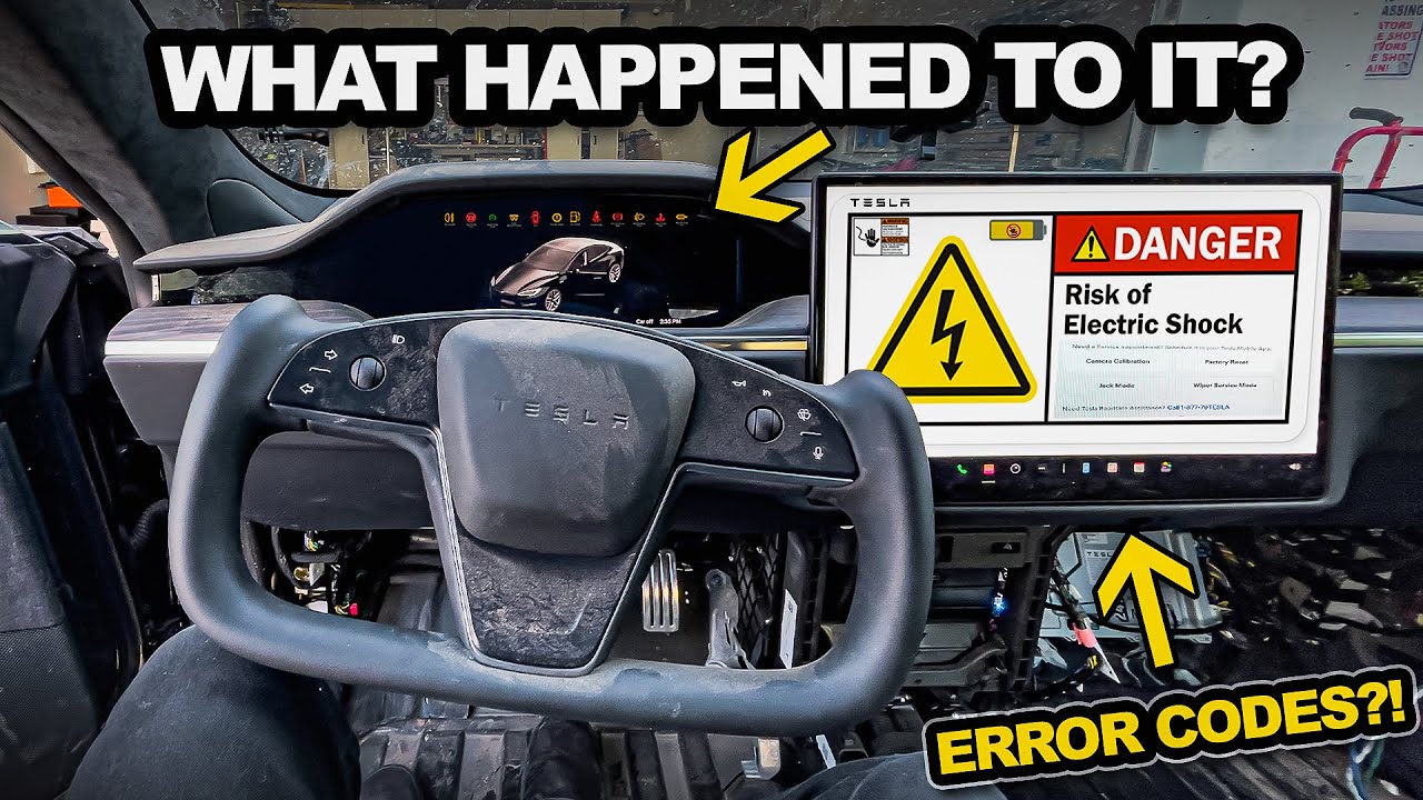 *UPDATE* Driving My Tesla Model S Plaid Underwater — Error Codes? Does ...