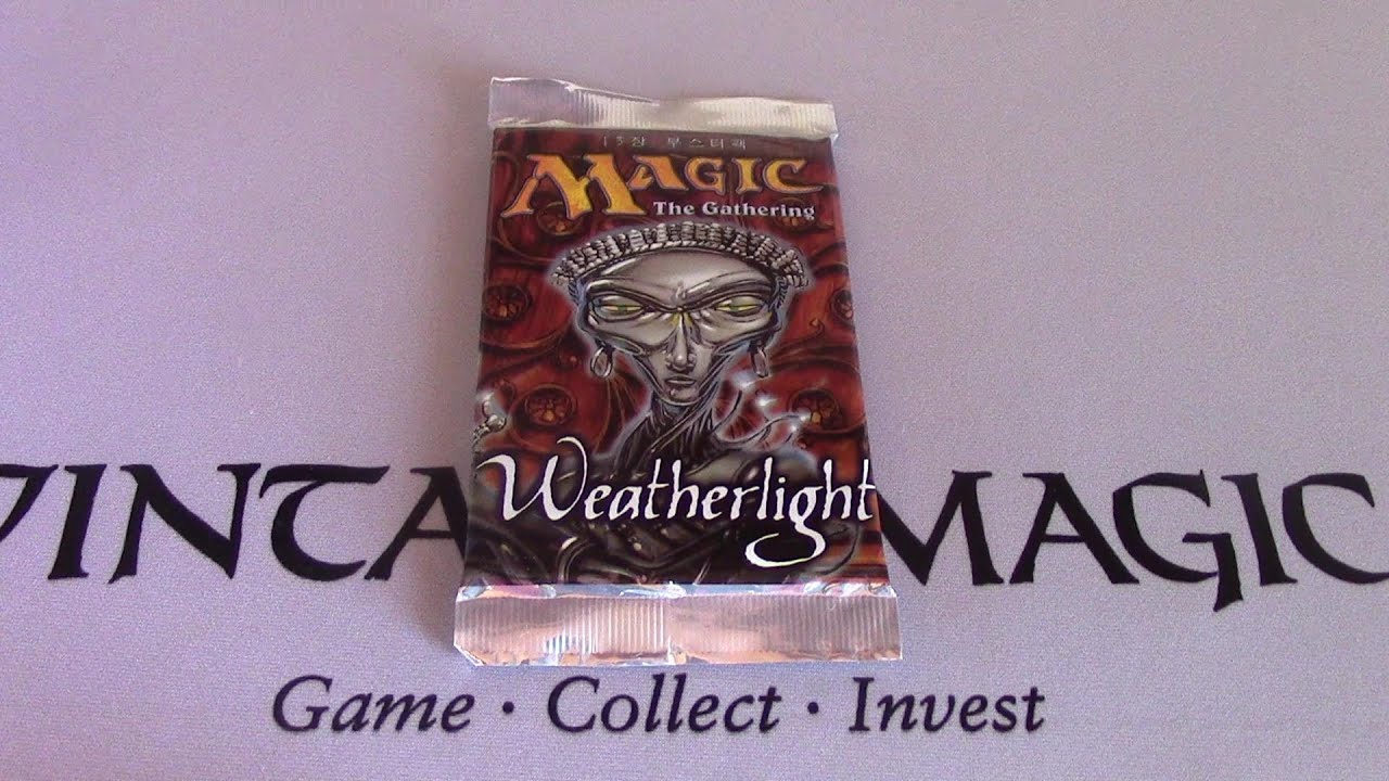 Weatherlight booster opening! #MTG Magic the Gathering Openboosters ...