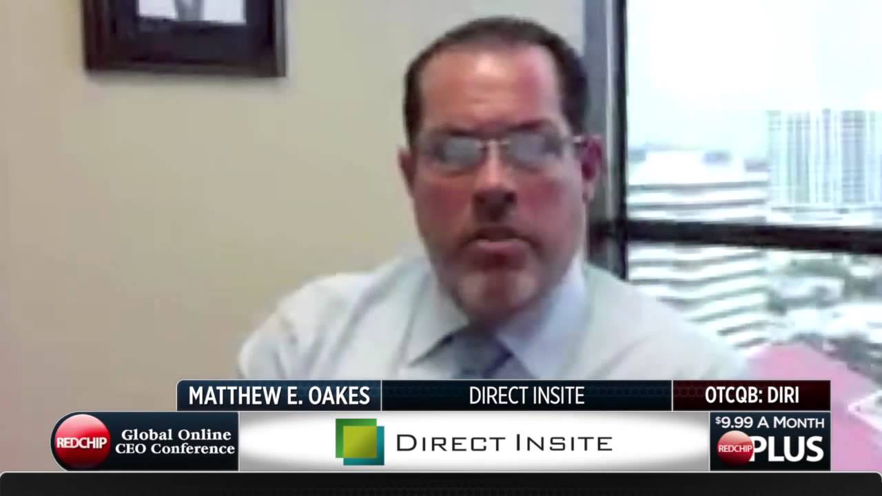 Direct Insite CEO Presents @ RedChip Global Online CEO Conference, July ...