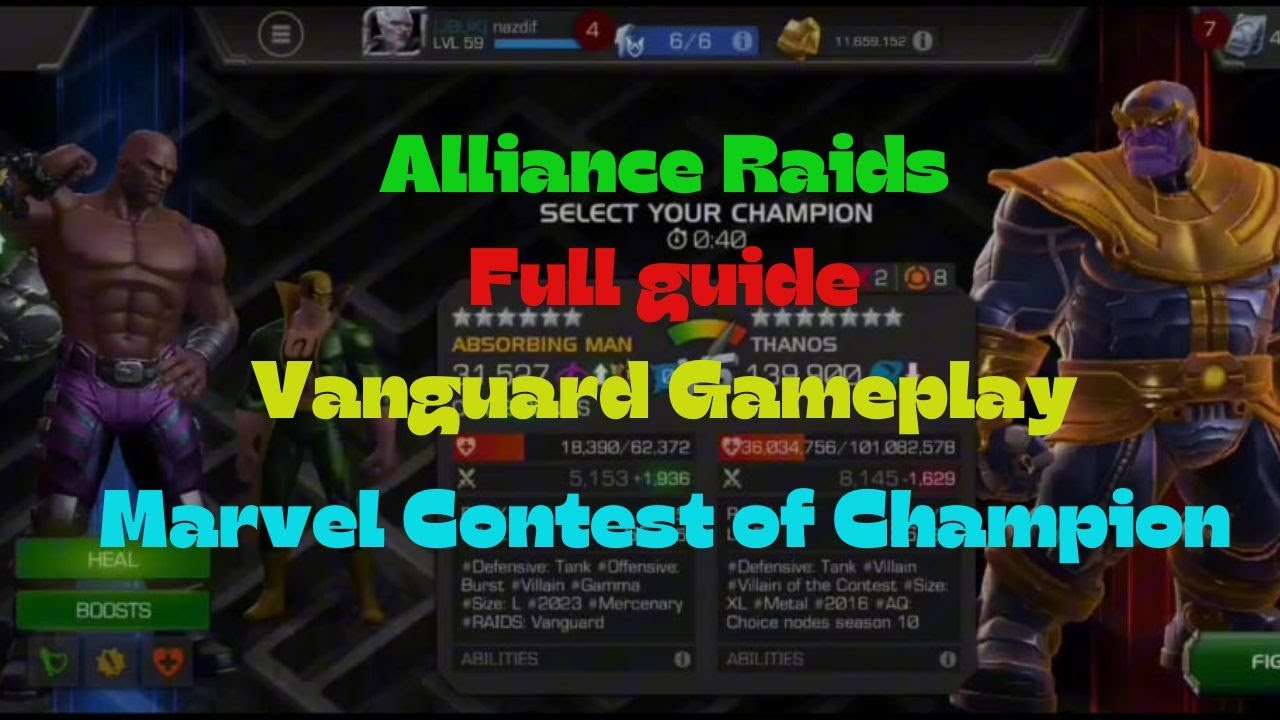 Alliance Raid Vanguard, Tactician, Assault easy gameplay full guide ...