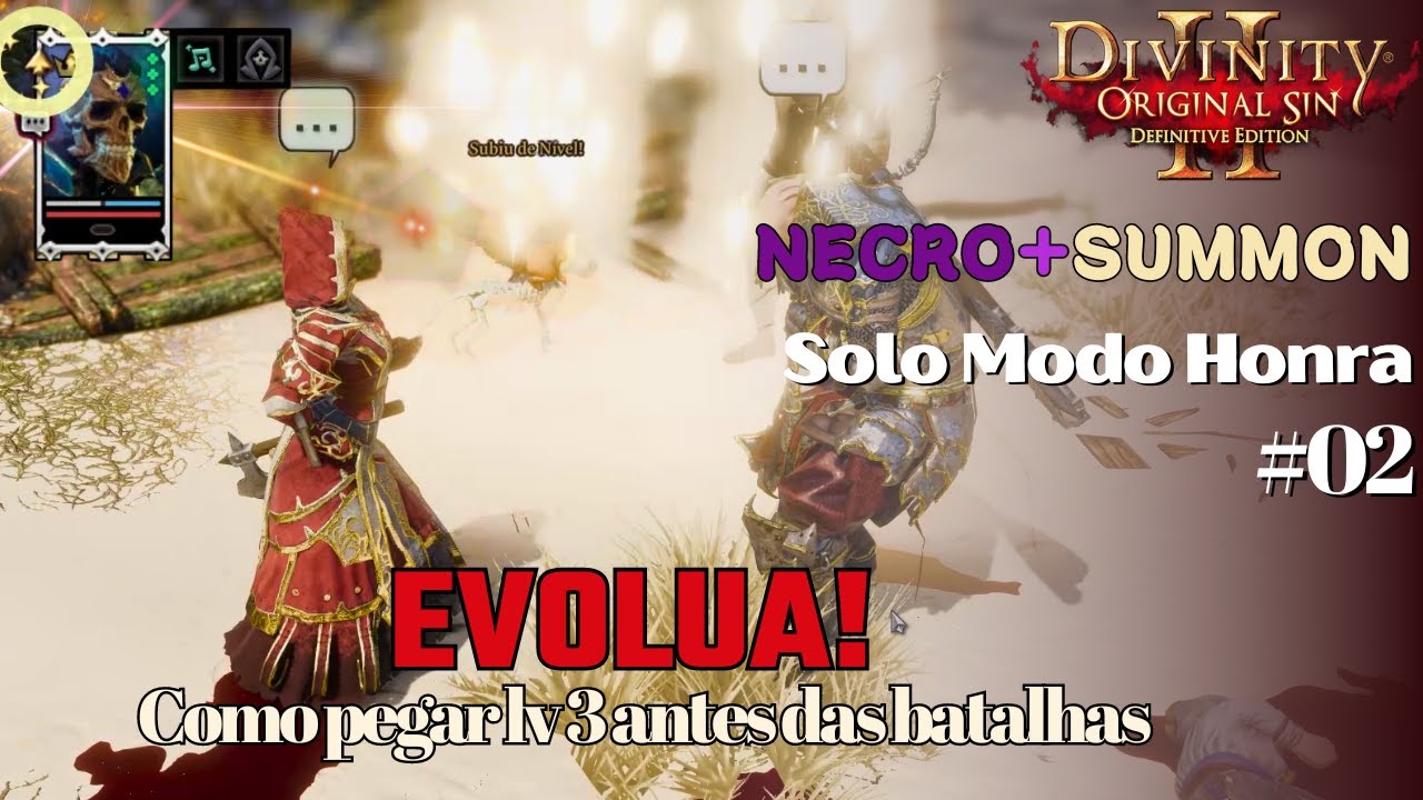 Divinity Original Sin 2 - Solo Necro/Summon |Modo Honra| #02: PEGUE ...