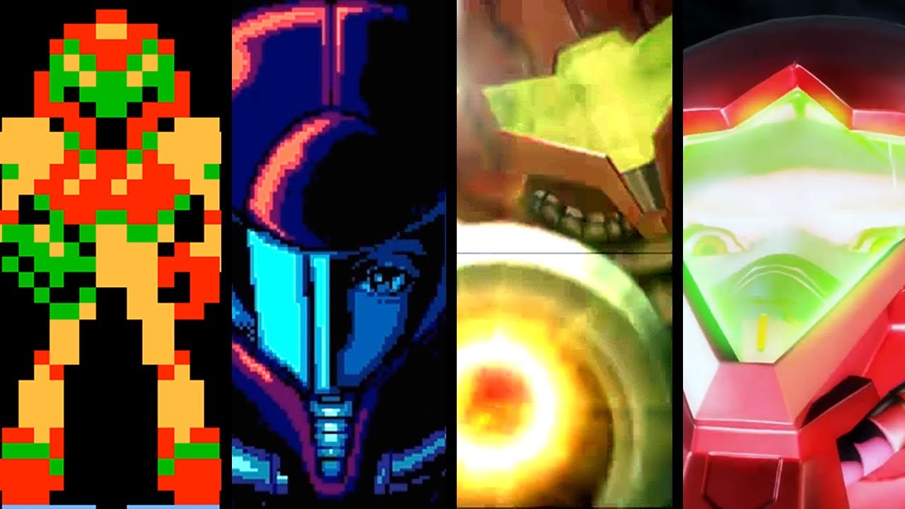 Evolution of Metroid: NES to Dread (1986-2021) - YouTube