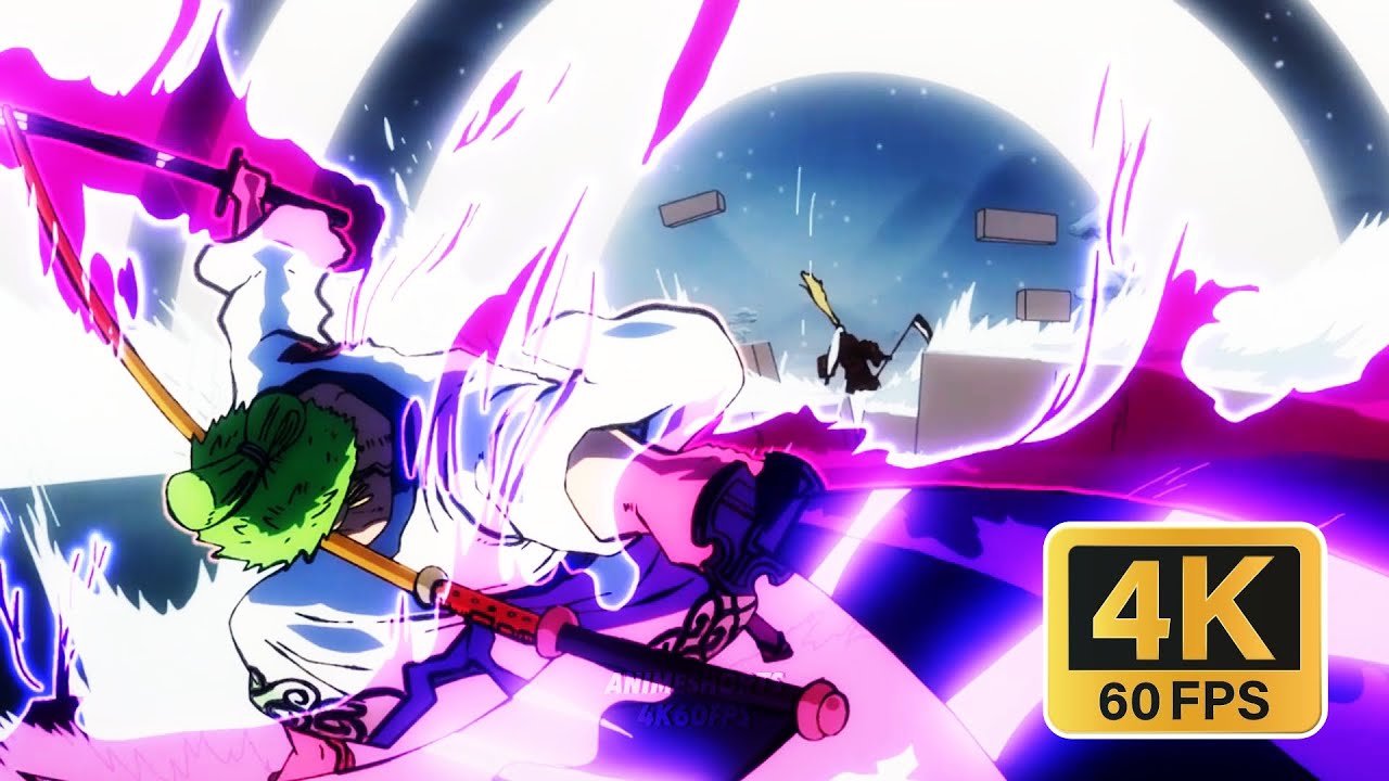 Zoro Purgatory Onigiri | One Piece Epic Slash | 4K 60FPS 🔥 - YouTube
