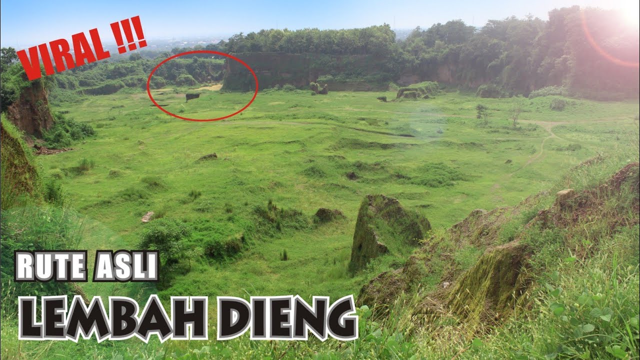 Rute Asli ke Lembah Dieng Gempol via Desa Pelem || With Cam on Ride ...