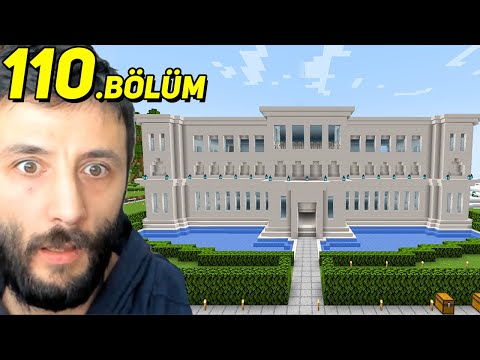 VALİLİK KÖŞKÜ 😳 MİNECRAFT (2023) 110.Bölüm