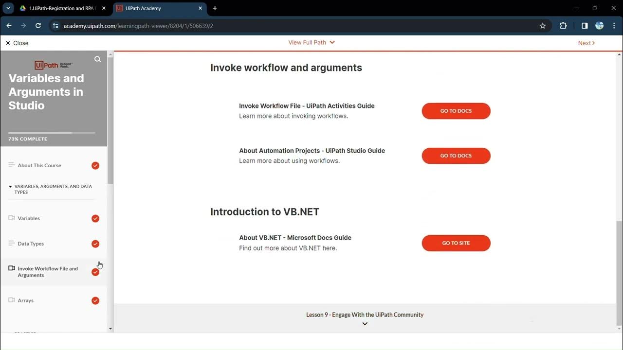 UI Path RPA Developer -- Variables And Arguments in studio - YouTube
